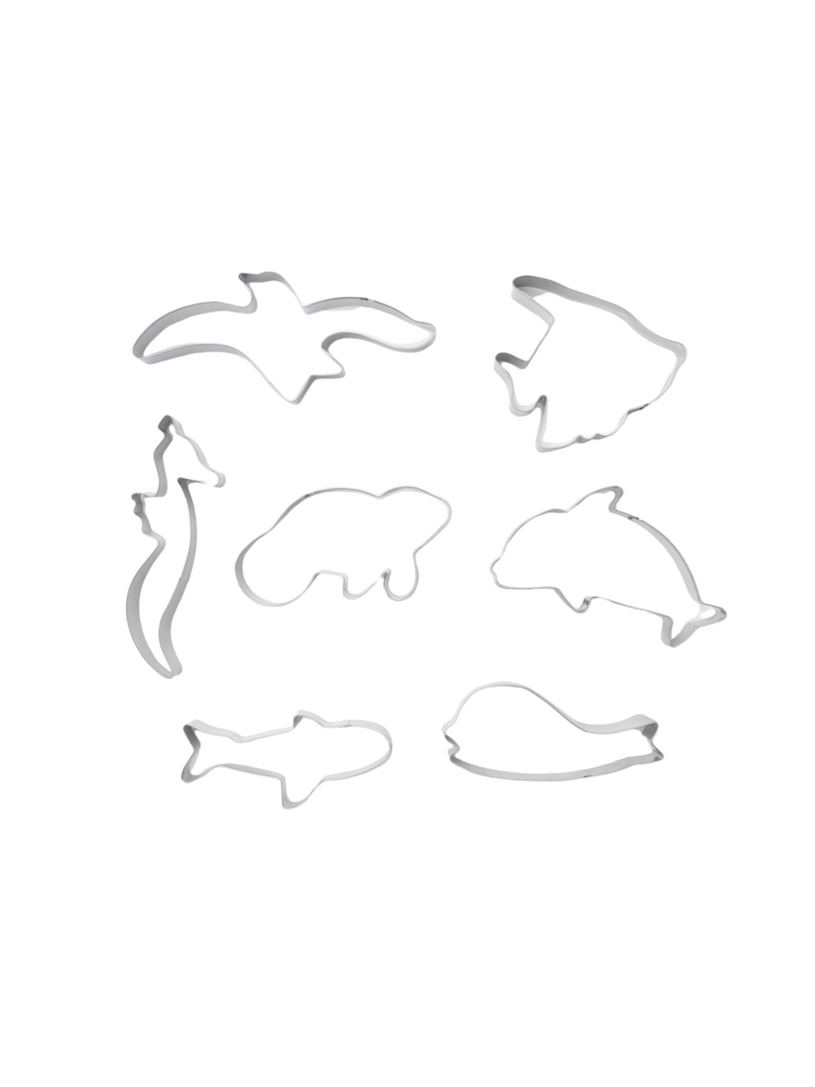 Marine Animals Cookie Cutter Set (7 pcs) – The Soap Dispensary and ...